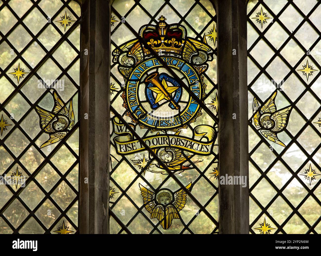 UK, England, Rutland, Cottesmore, St Nicholas Church, Chapel, RAF ...