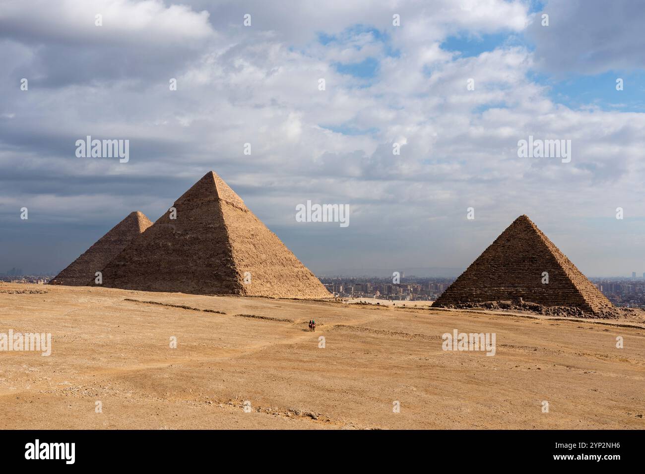 The pyramids of Cheops, Chephren and Mykerinos, UNESCO World Heritage ...