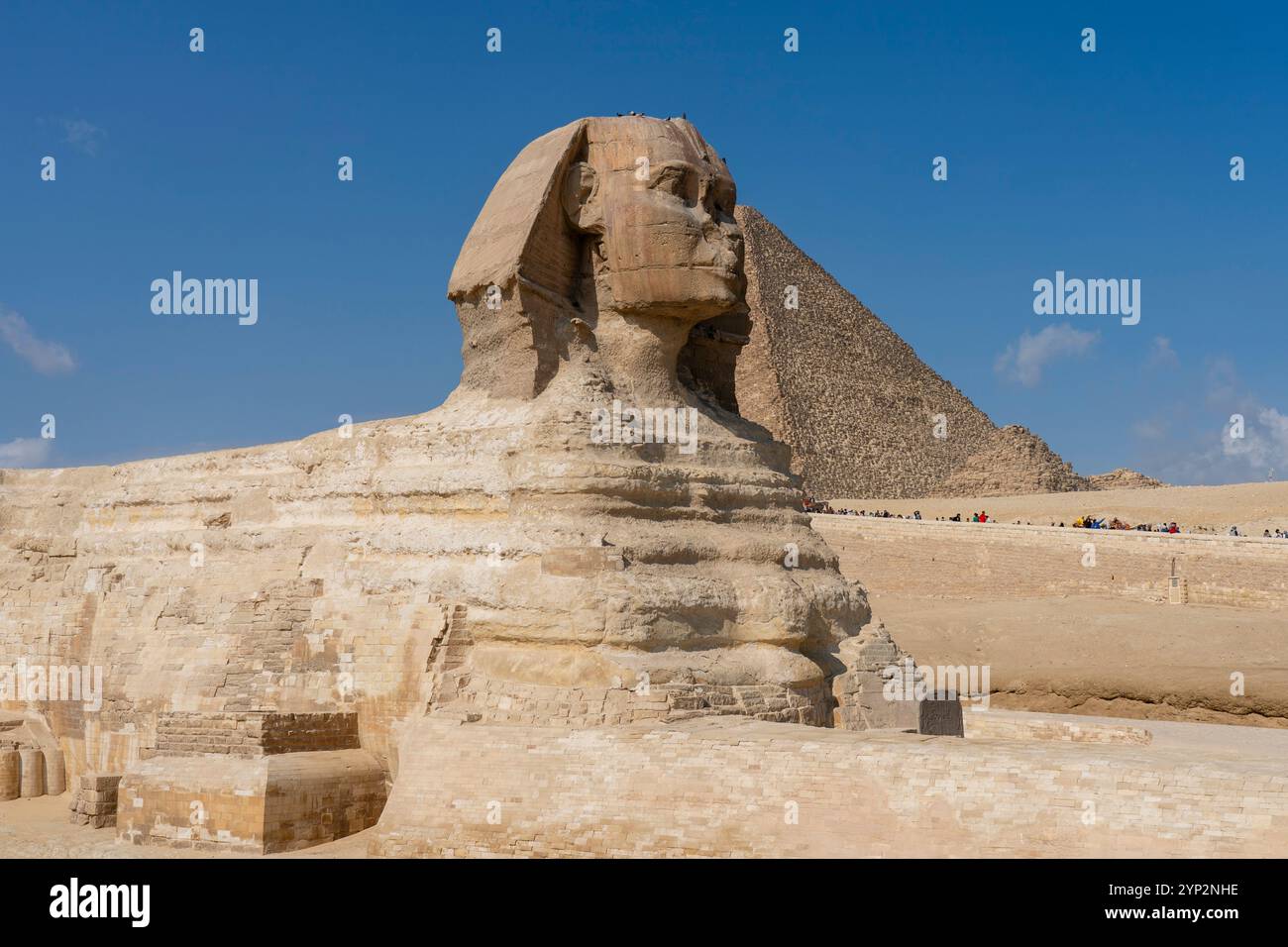 The Great Sphinx at the Great Pyramid complex, UNESCO World Heritage ...