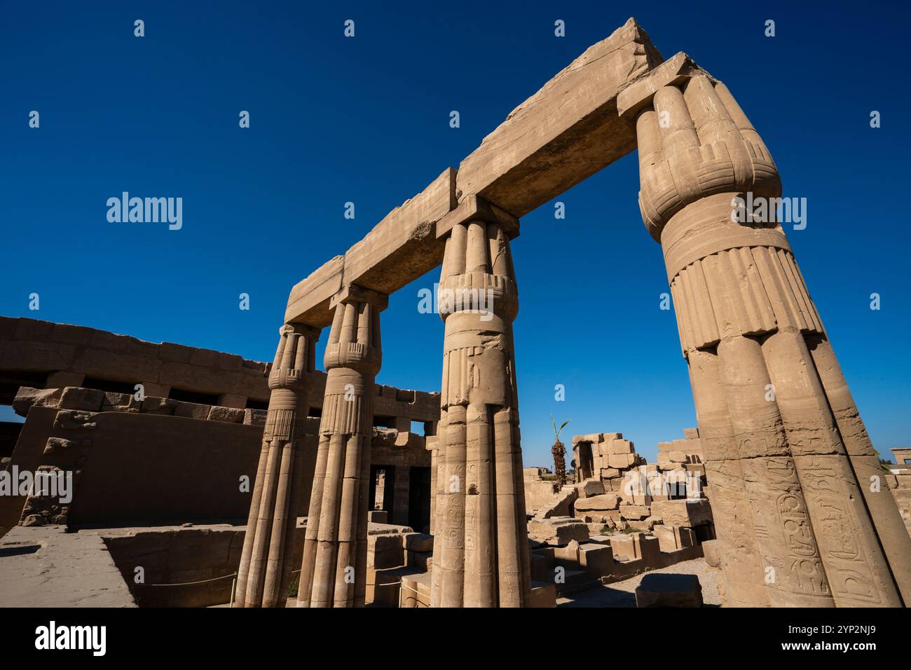 Temple of Amun, Temple complex of Karnak, UNESCO World Heritage Site ...