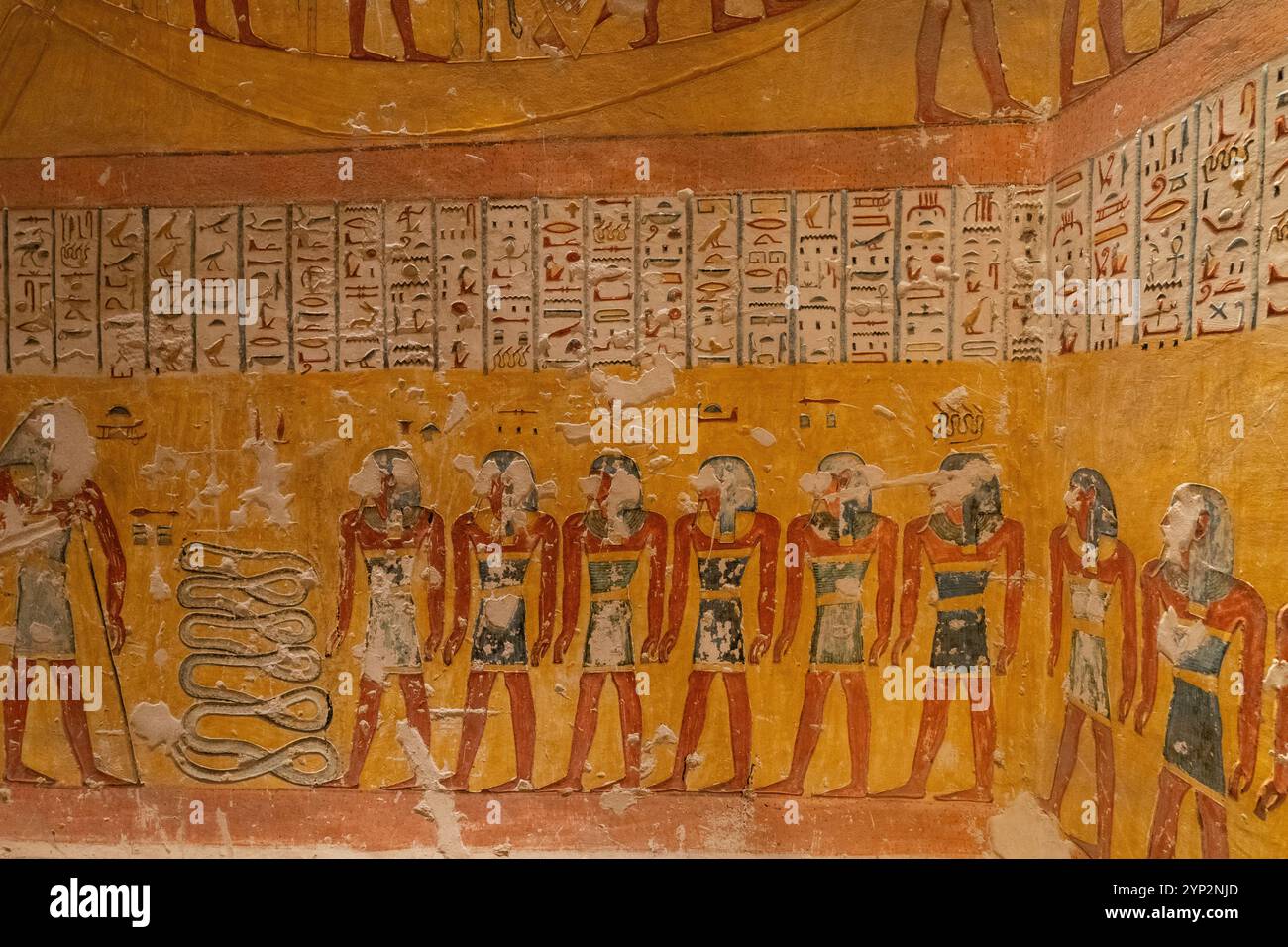 Ramses IV tomb, Valley of the Kings, UNESCO World Heritage Site, Thebes ...