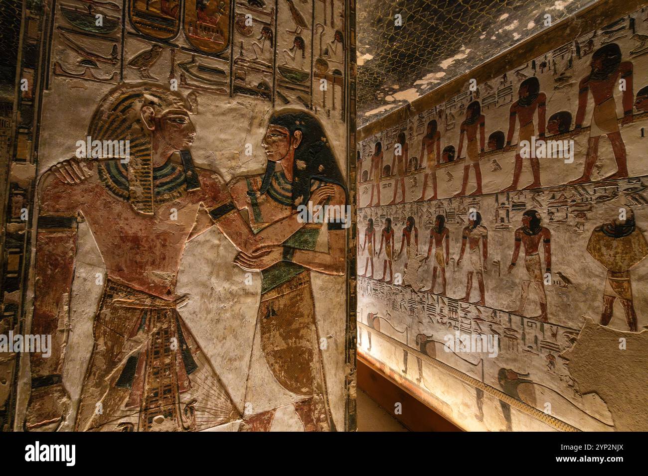 Tomb of Seti I, Valley of the Kings, UNESCO World Heritage Site, Thebes ...