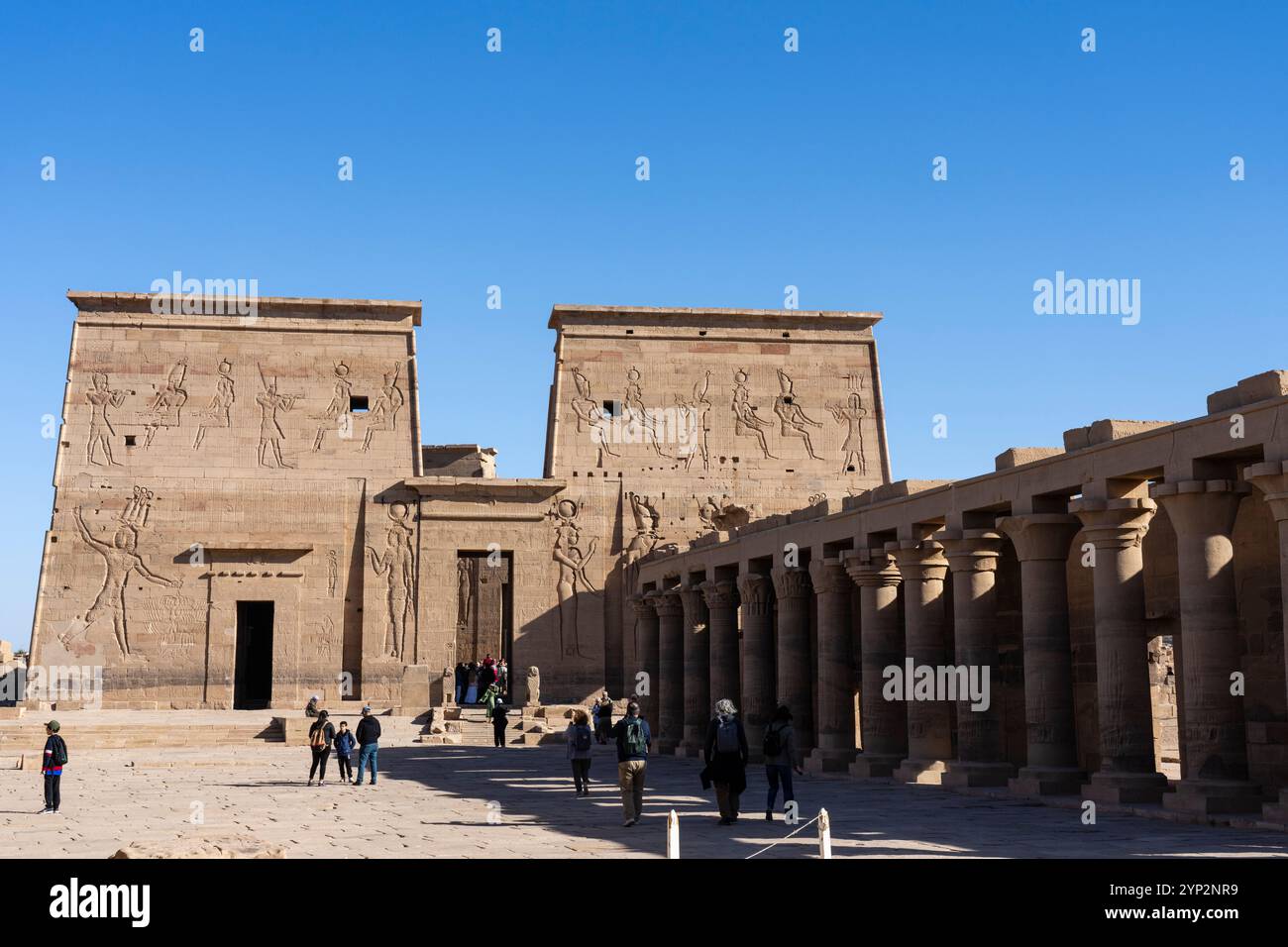 Temple of Philae, UNESCO World Heritage Site, Aswan, Egypt, North ...