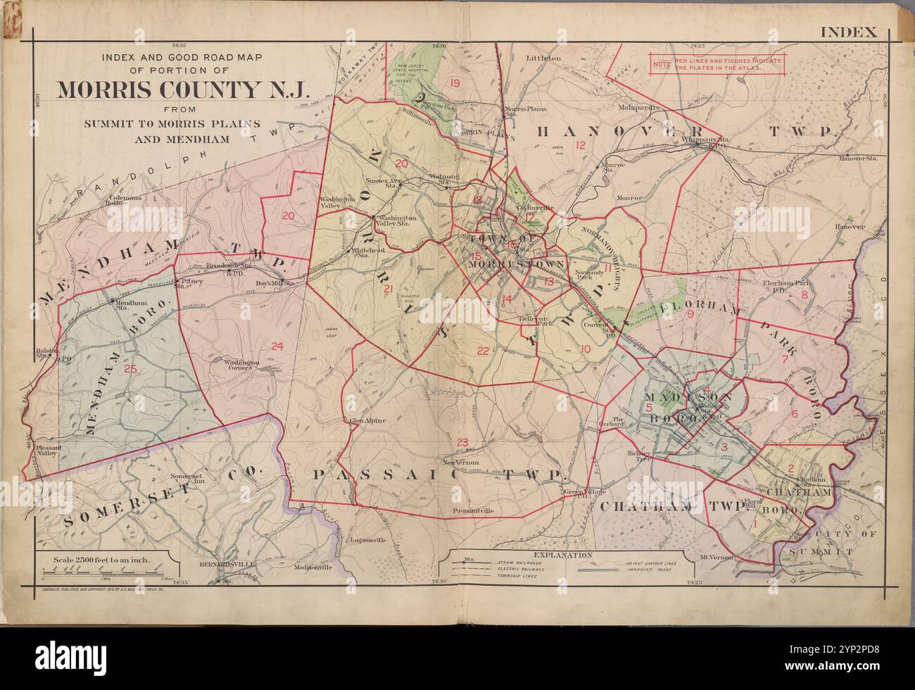 Index map hi-res stock photography and images - Alamy