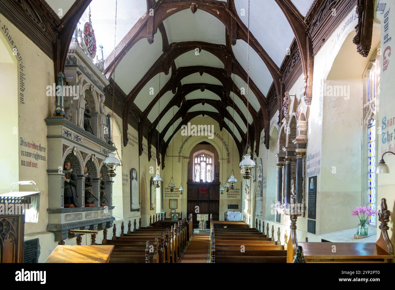 Tollemache family memorial monuments in church of Saint Mary ...