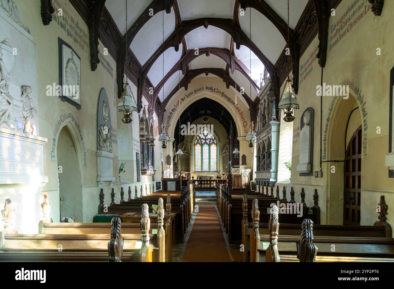 Tollemache family memorial monuments in church of Saint Mary ...
