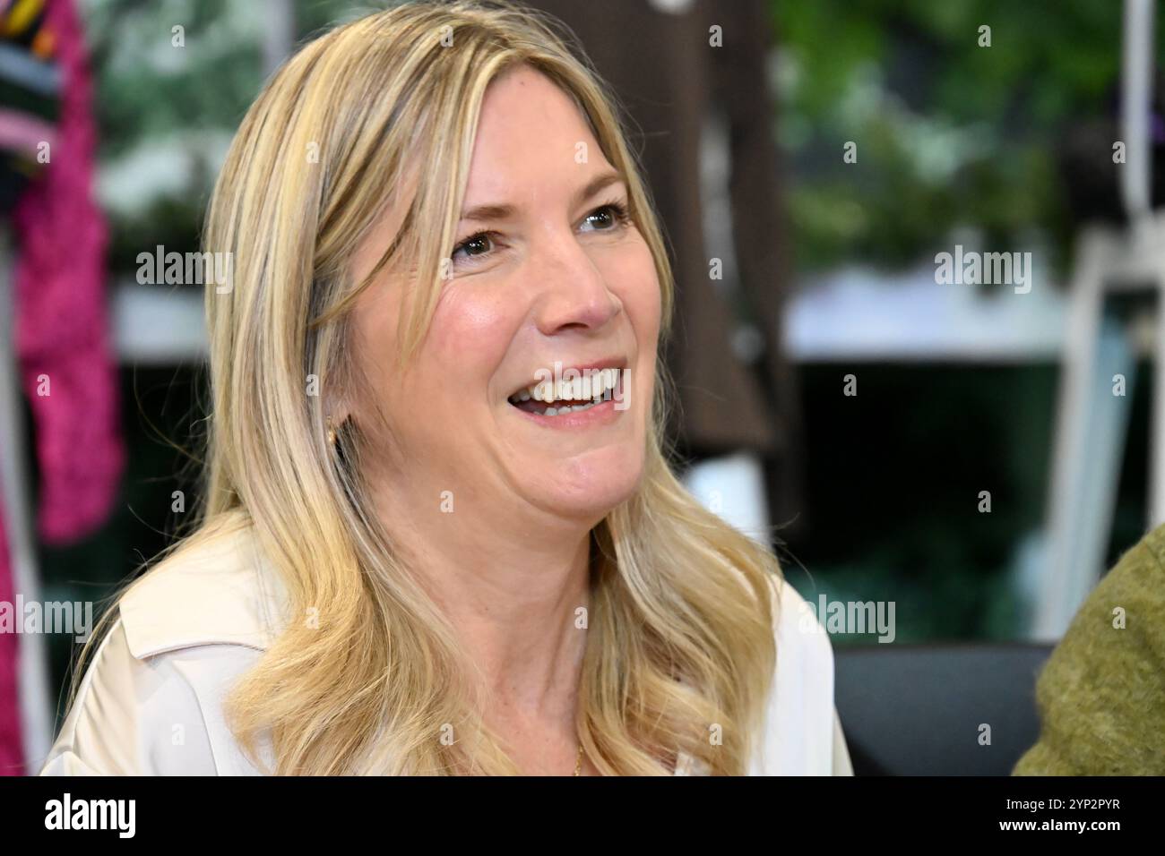 Lisa Faulkner. Ideal Home Show Christmas, Olympia, London, UK Stock ...