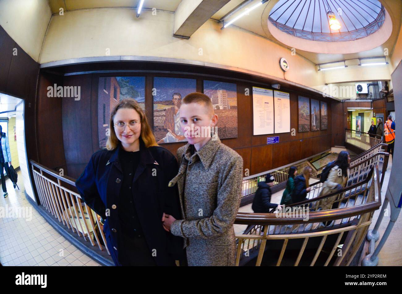 Artists Hannah Quinian & Rosie Hastings unveiled a new artwork at St ...