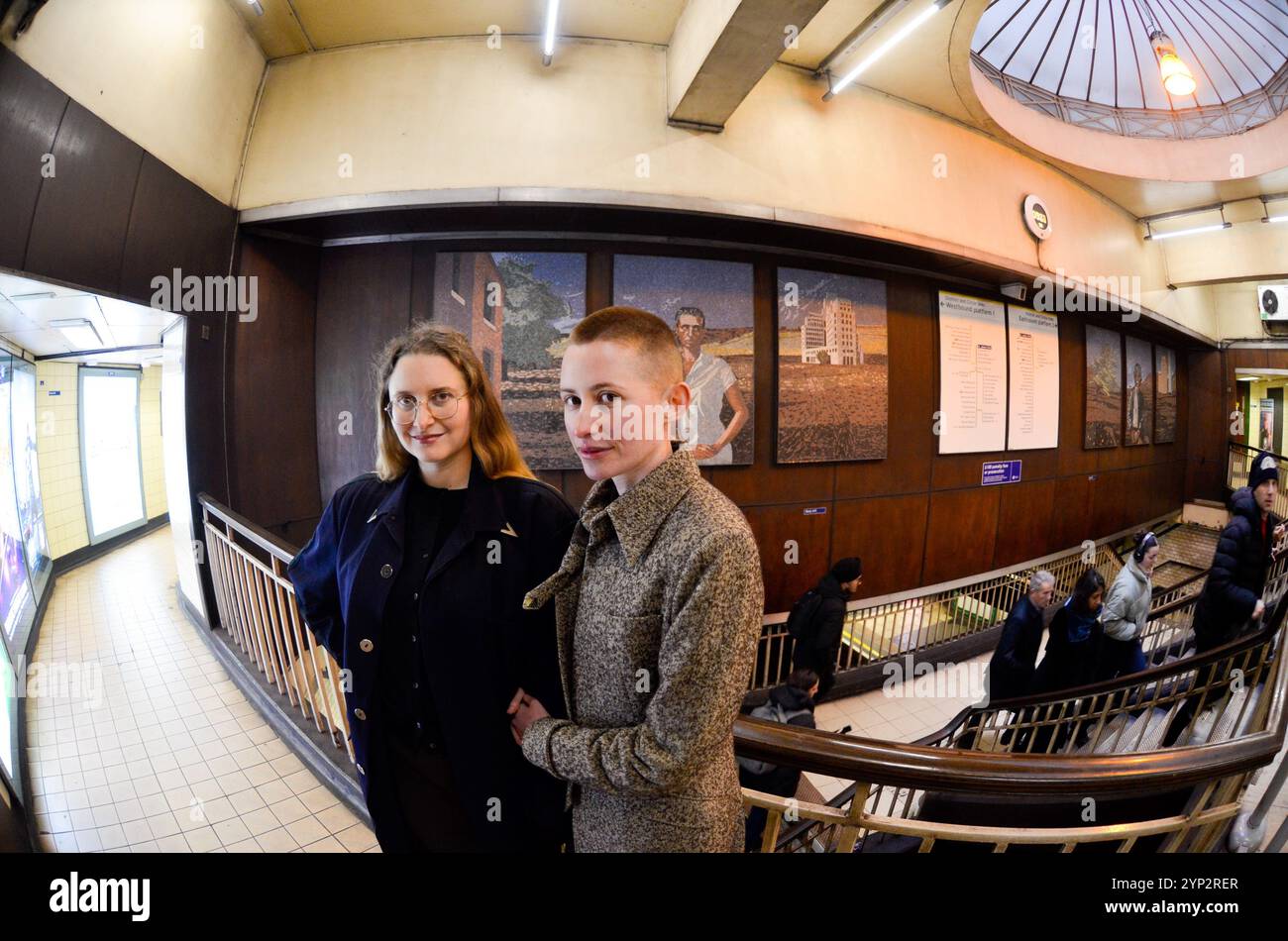 Artists Hannah Quinian & Rosie Hastings unveiled a new artwork at St ...