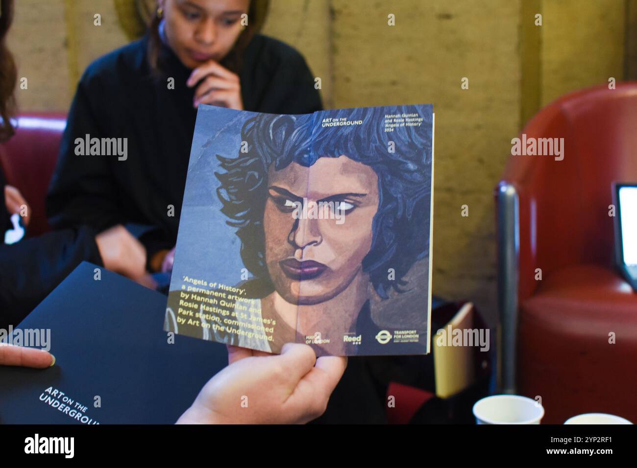 Artists Hannah Quinian & Rosie Hastings unveiled a new artwork at St ...