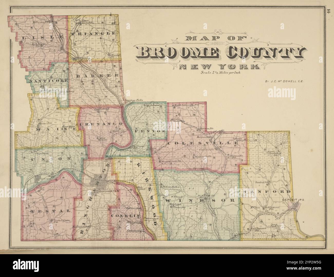 Map of broome hi-res stock photography and images - Alamy