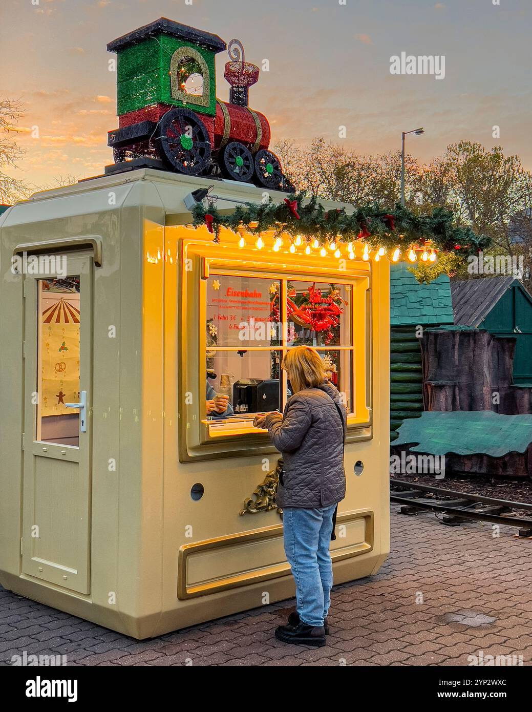 Christmas market at Red City Hall, Mitte, Berlin Germany. Rotes Rathaus ...