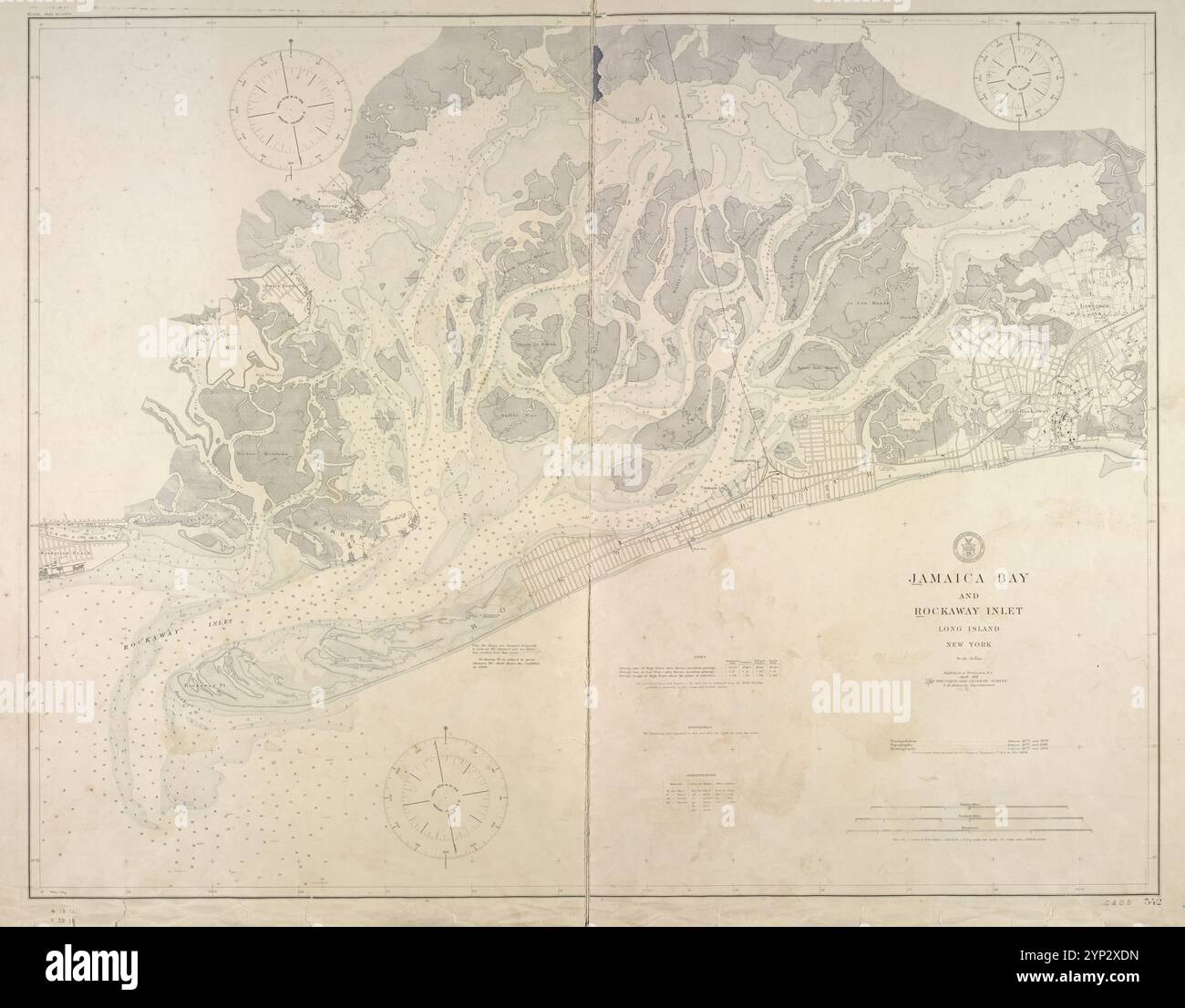 Map of inlet new york hi-res stock photography and images - Alamy