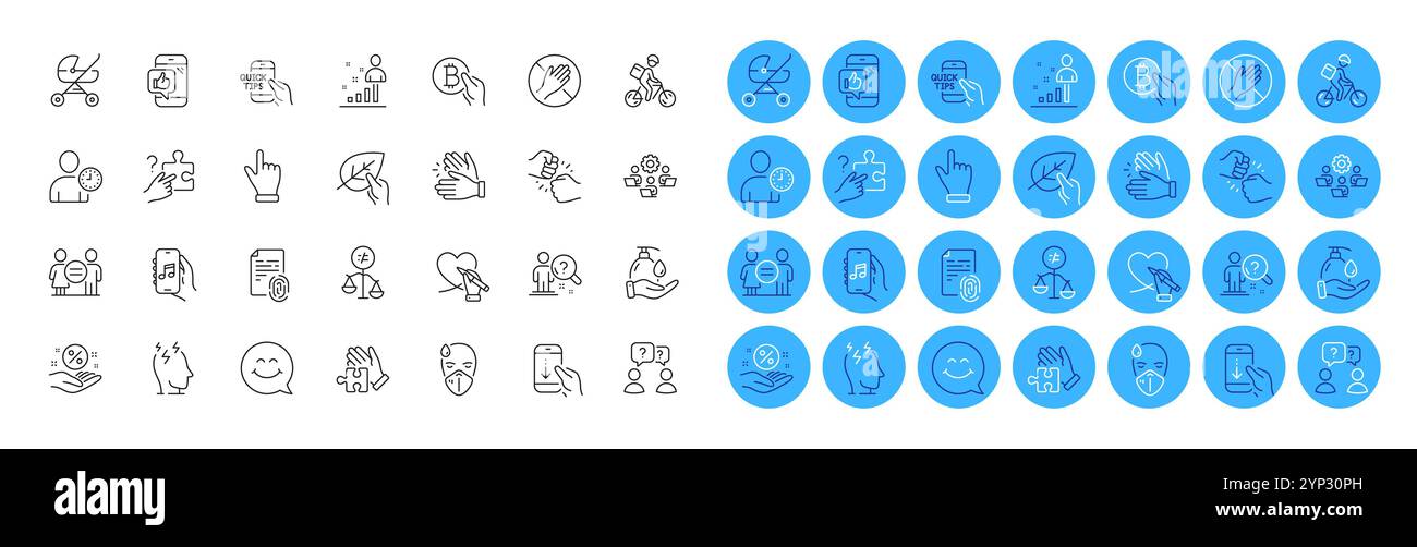 Education, Loan percent and Stats line icons pack. For web app. Color ...