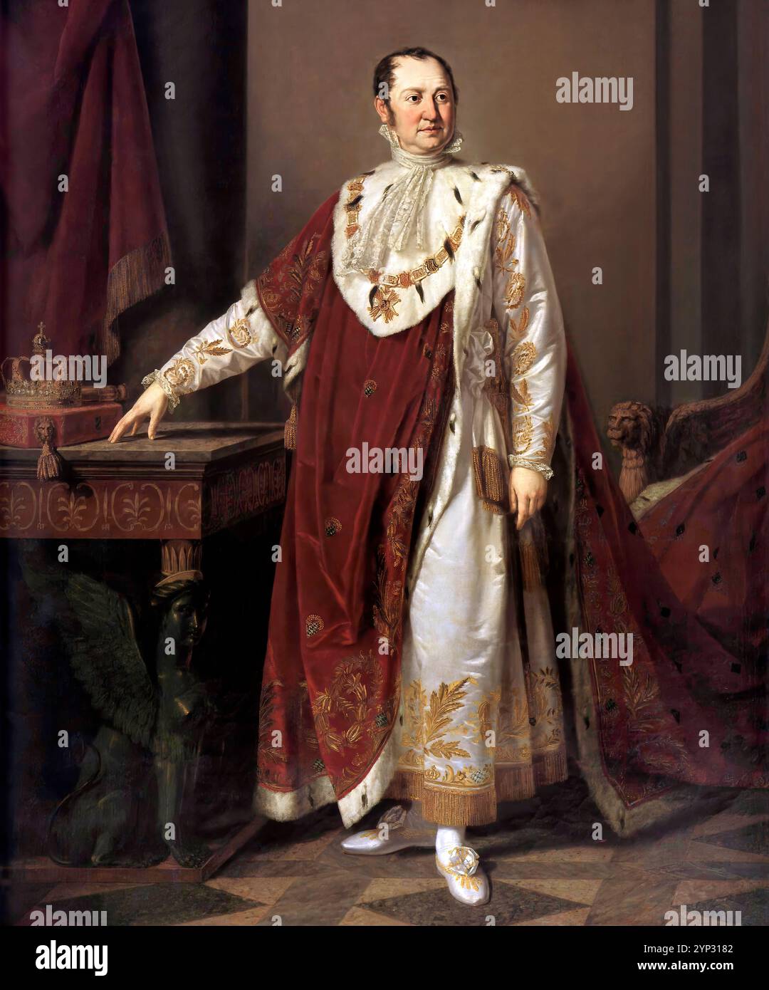 Maximilian I Joseph or Max Joseph, 1756 - 1825, King of Bavaria, Count ...