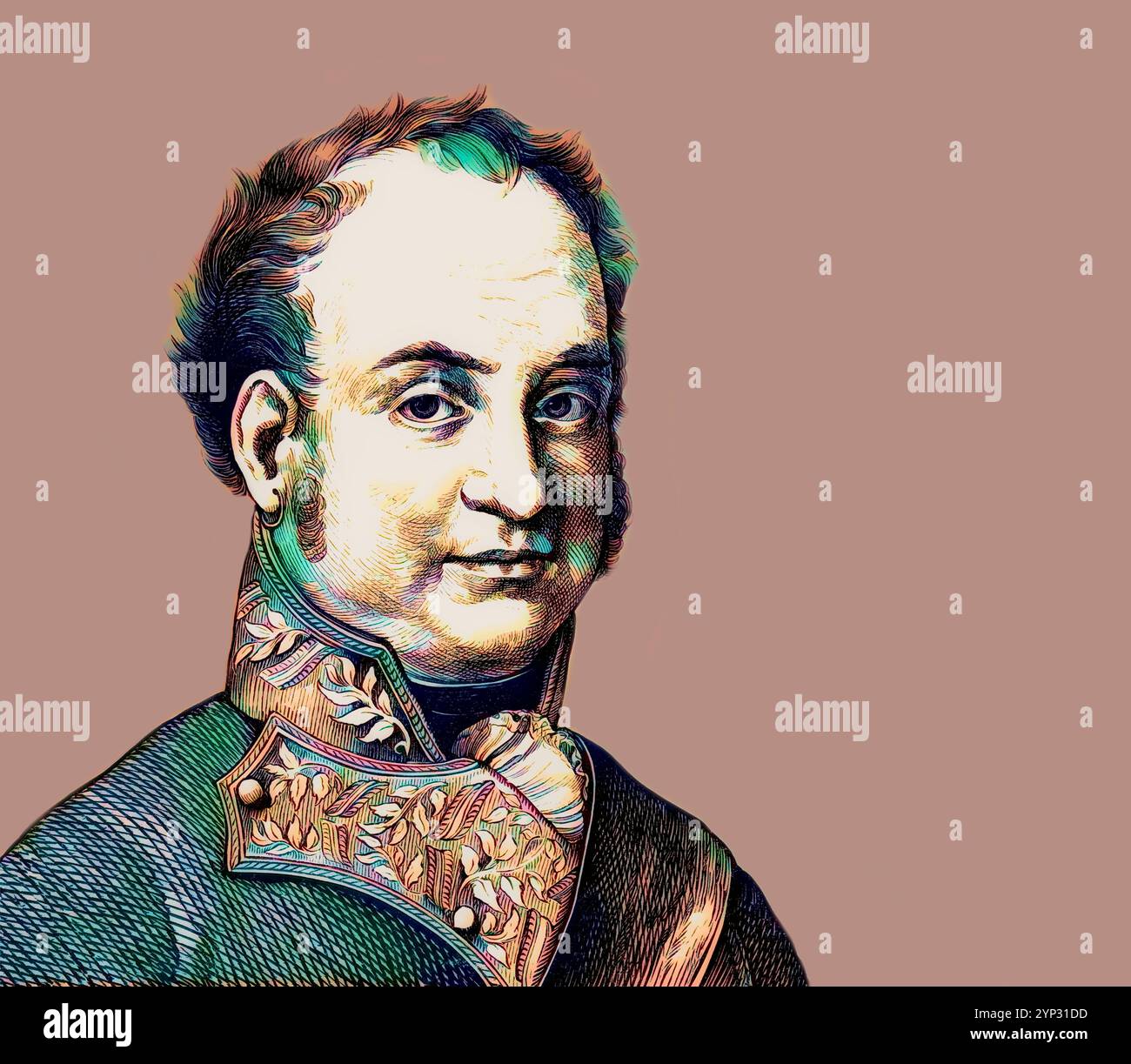 Maximilian I Joseph or Max Joseph, 1756 - 1825, King of Bavaria, Count ...