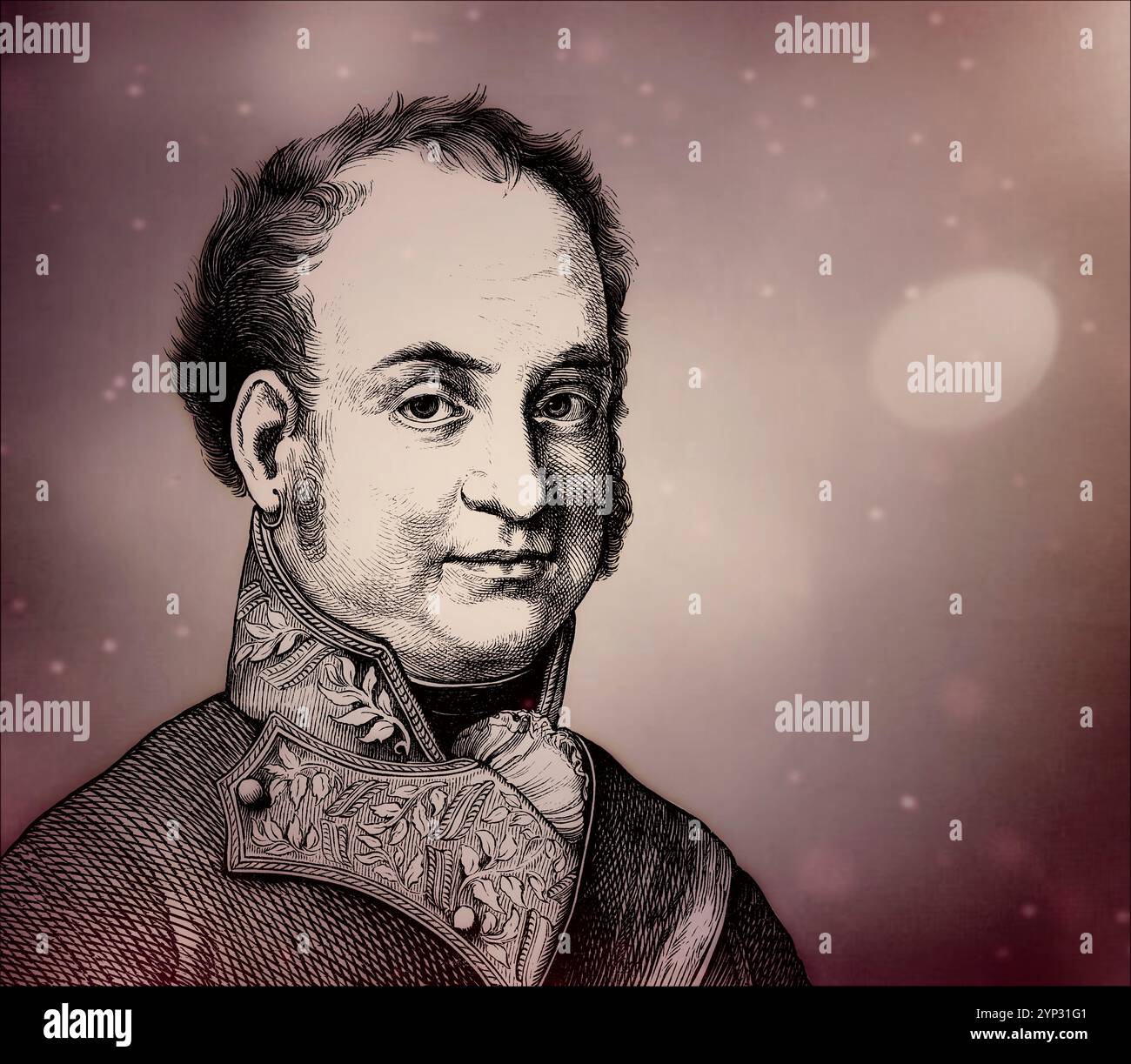 Maximilian I Joseph or Max Joseph, 1756 - 1825, King of Bavaria, Count ...