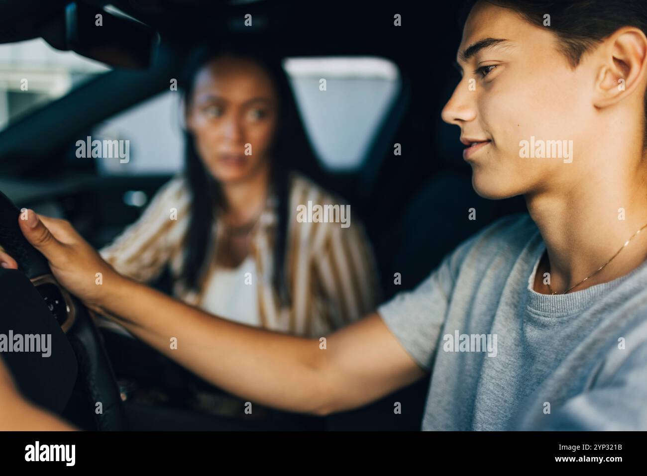 Young asian mother son hi-res stock photography and images - Alamy