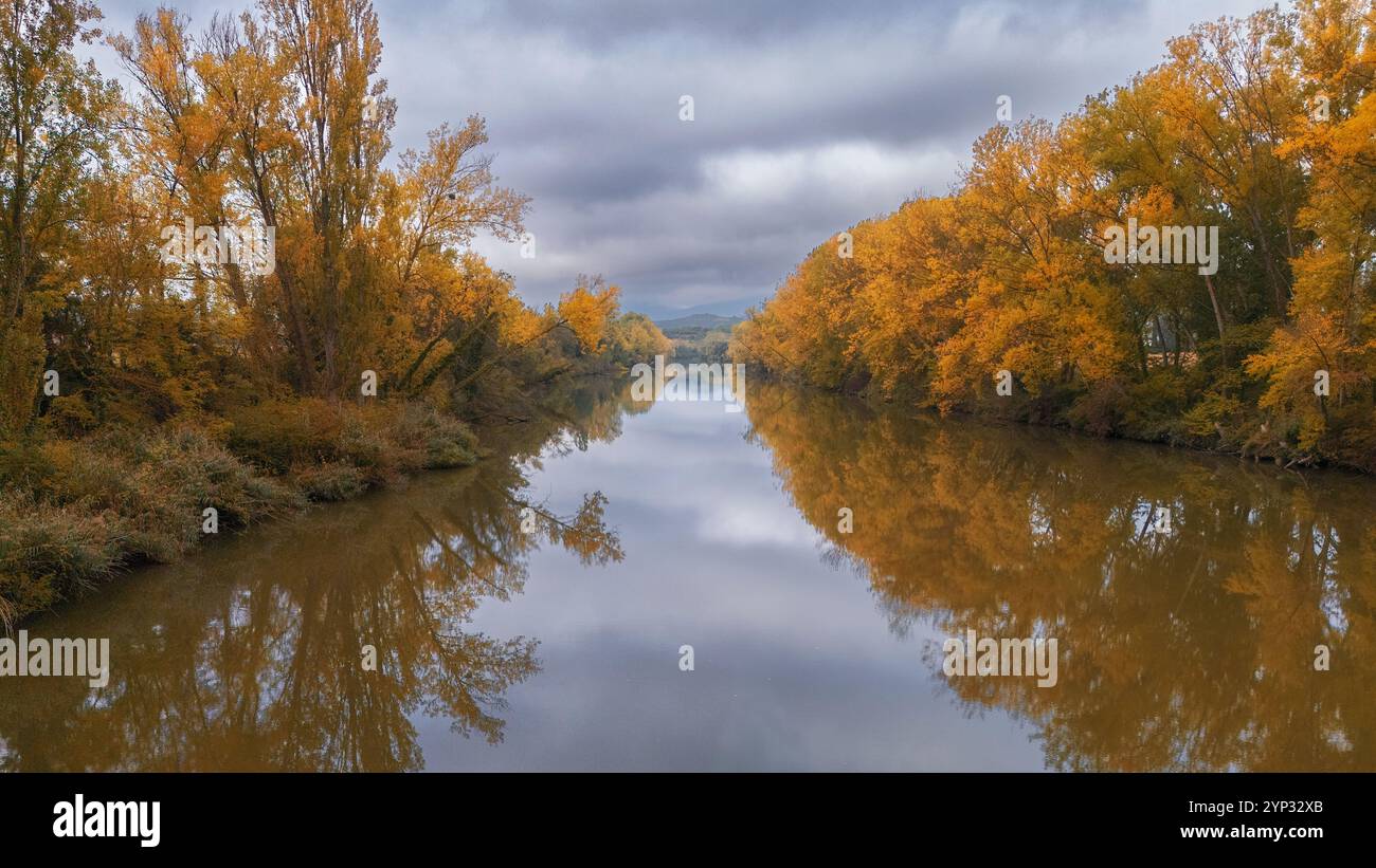 Reflections in the ebro river hi-res stock photography and images - Alamy