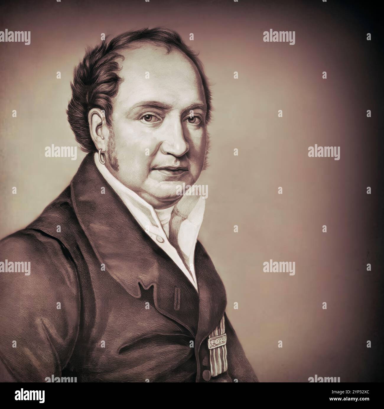 Maximilian I Joseph or Max Joseph, 1756 - 1825, King of Bavaria, Count ...