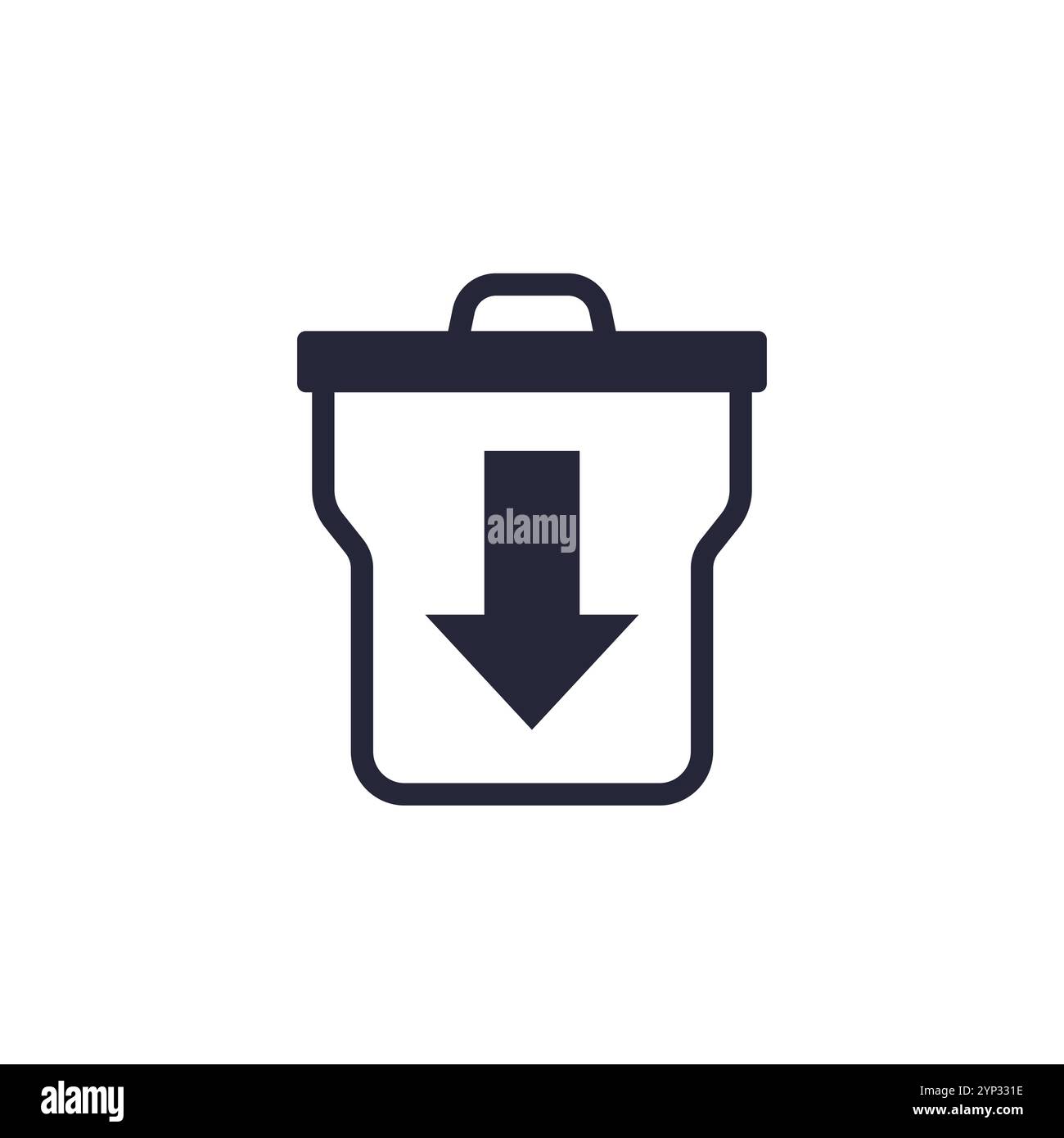 Waste reduction icon hi-res stock photography and images - Alamy