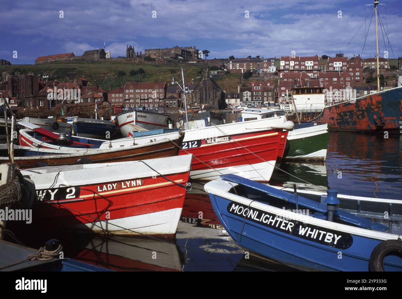 Whitby Fishing Boats, Lady Lynn, Sea Breeze, Moonlighter Whitby, Whitby ...