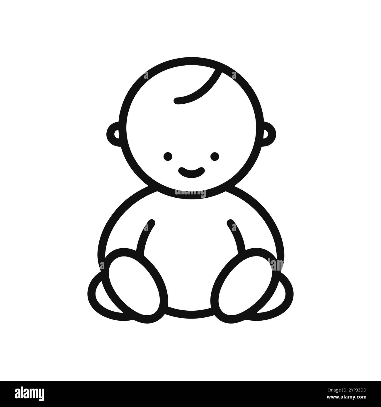 Baby Icons Black And White