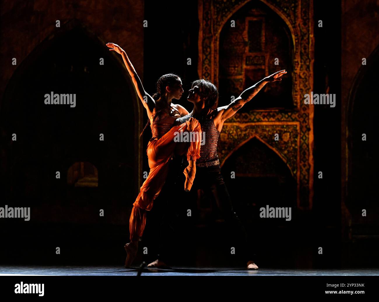 Prague, Czech Republic. 27th Nov, 2024. A dress rehearsal of ...
