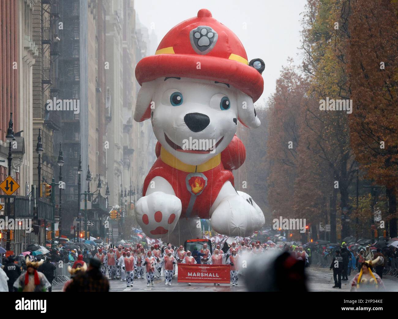 New York, United States. 28th Nov, 2024. The Marshall, the Dalmation of ...