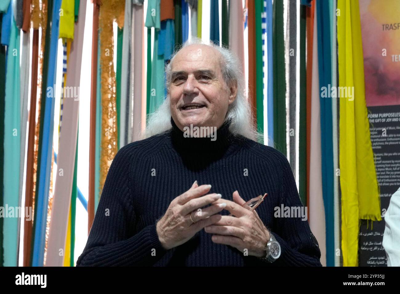 Italian musician Franco Mussida, explains the audio library for ...