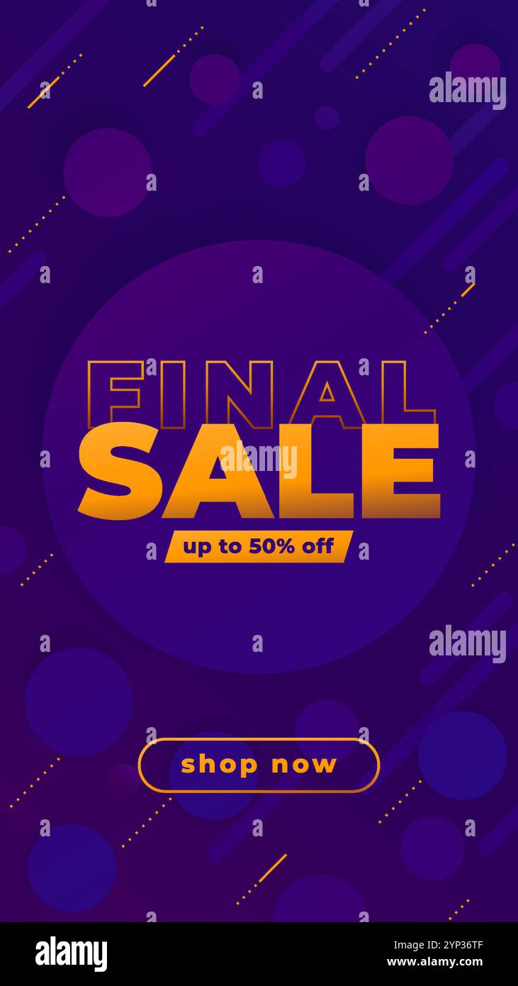Final sale banner bold Stock Vector Images - Alamy