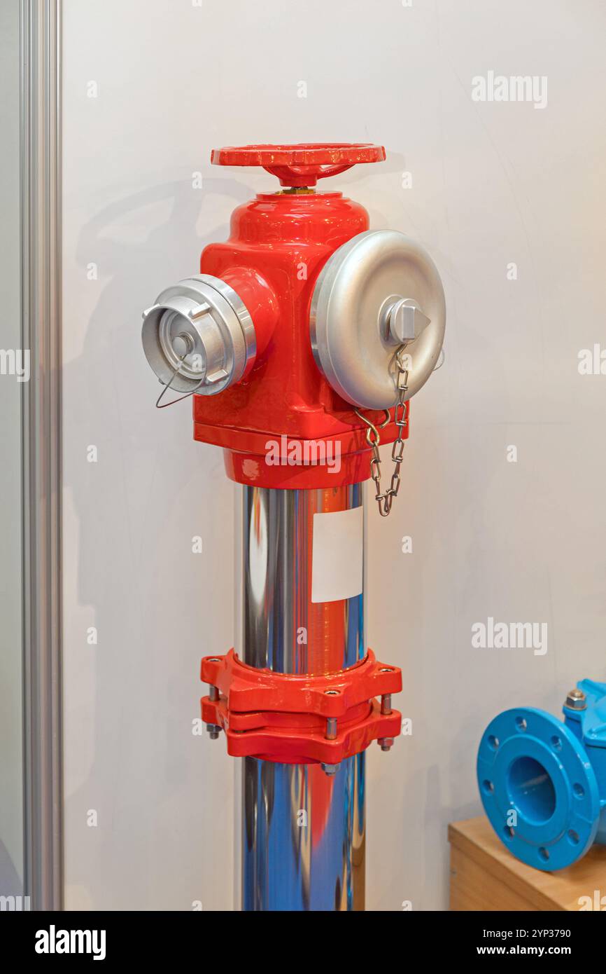 Above Ground Fire Hydrant Outlet Connection Socket to Water Mains Stock ...