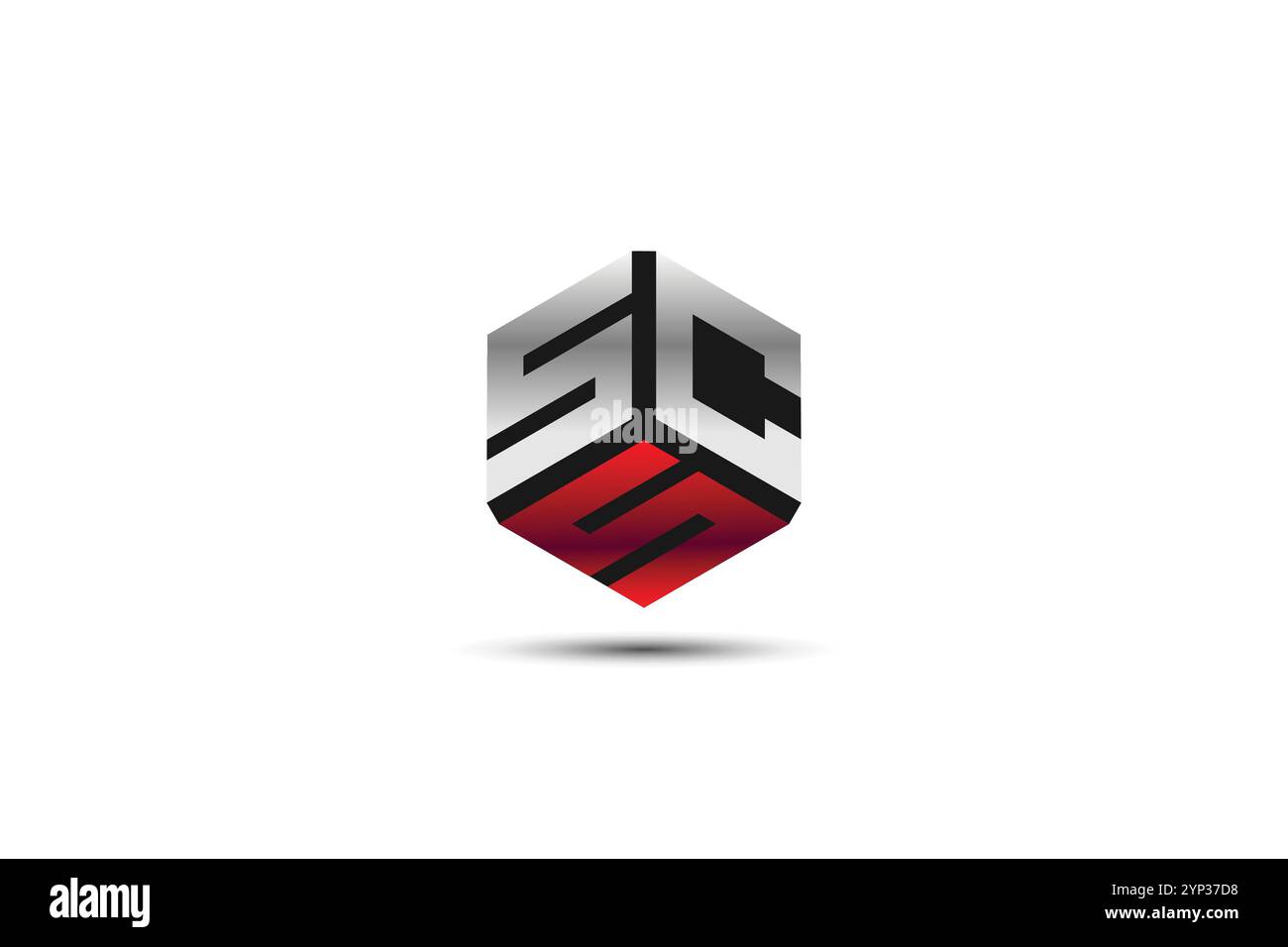 Creative Letter SCS Logo design vector illustrator ,or letter SCS ...