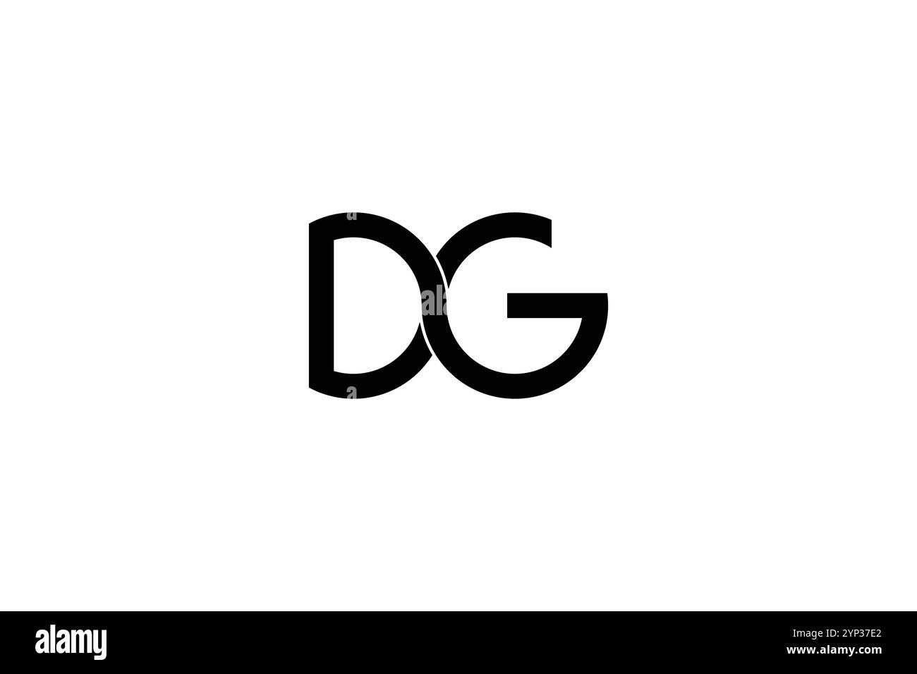 Creative Letter DG Logo design vector illustrator ,or letter DG ...