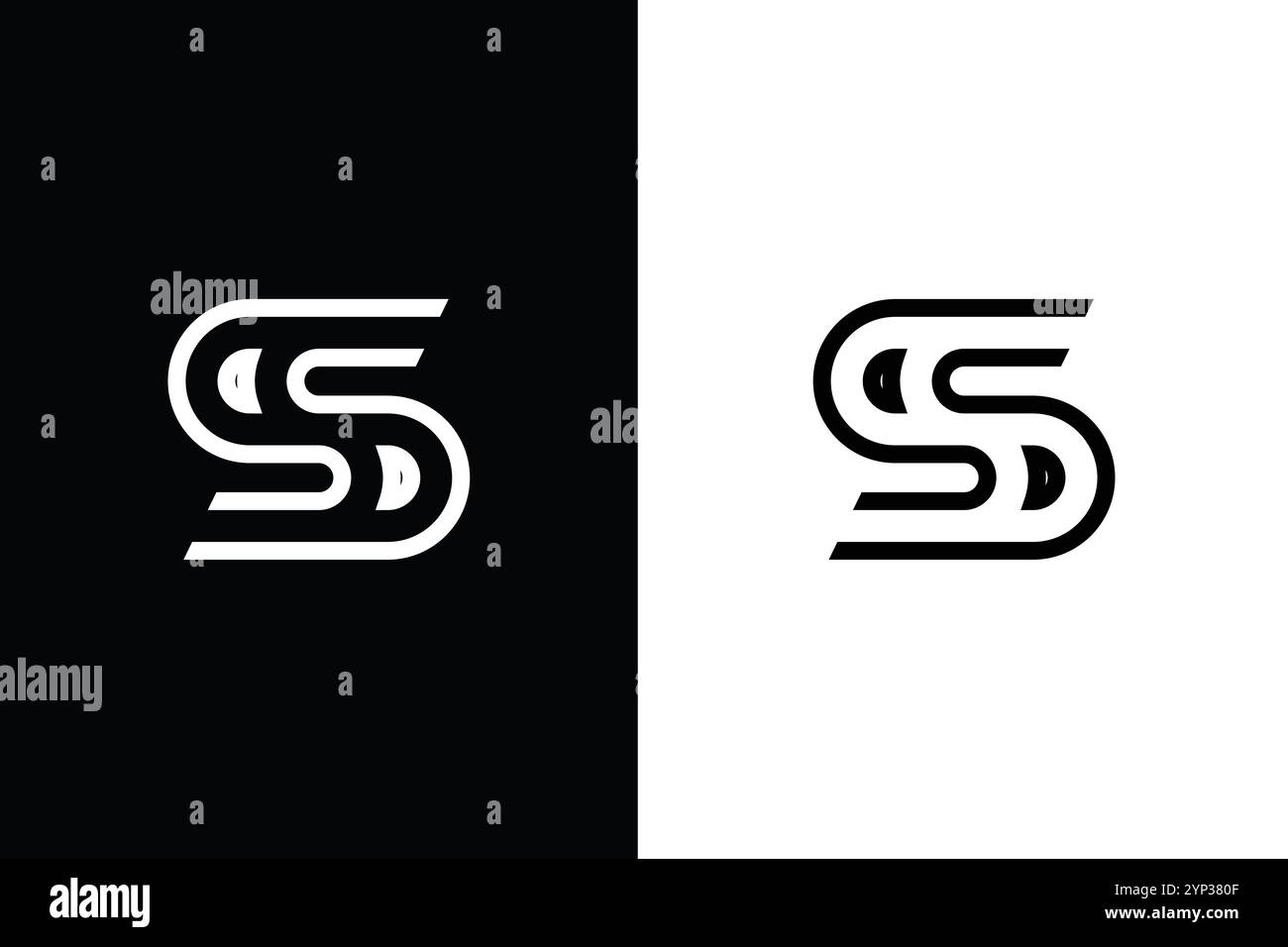 Ss horizontal Stock Vector Images - Alamy