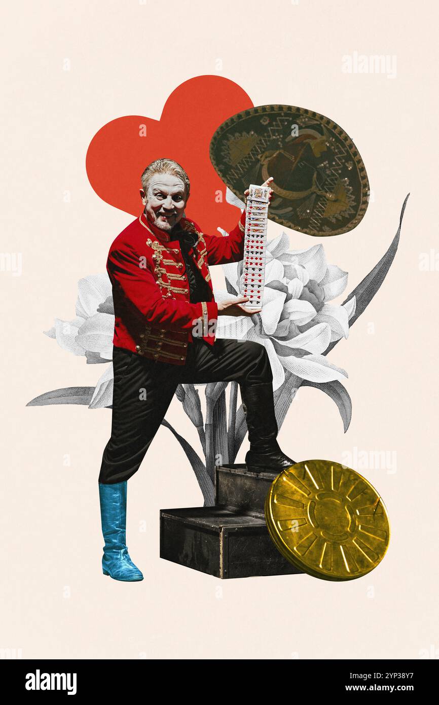 The ringmaster playing cards hi-res stock photography and images - Alamy
