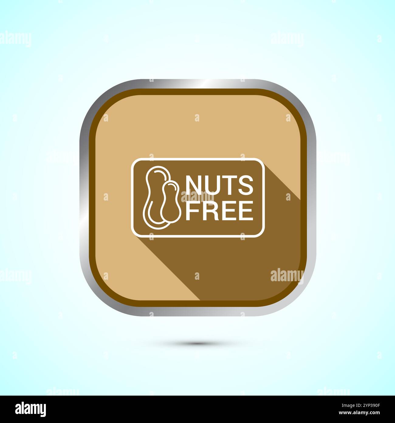 No peanuts Stock Vector Images - Alamy