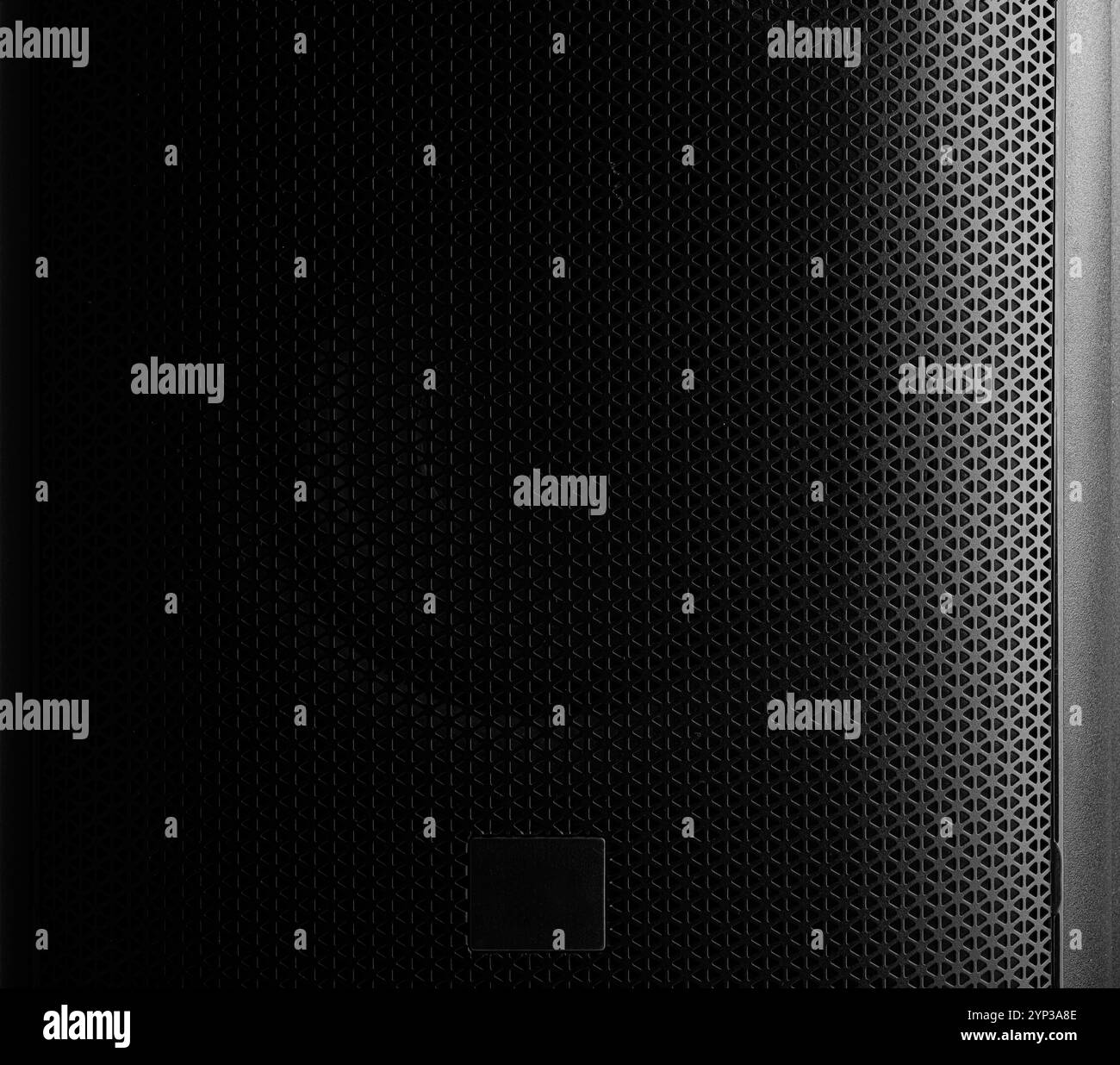 Black iron speaker grid texture. Industrial background Stock Photo - Alamy