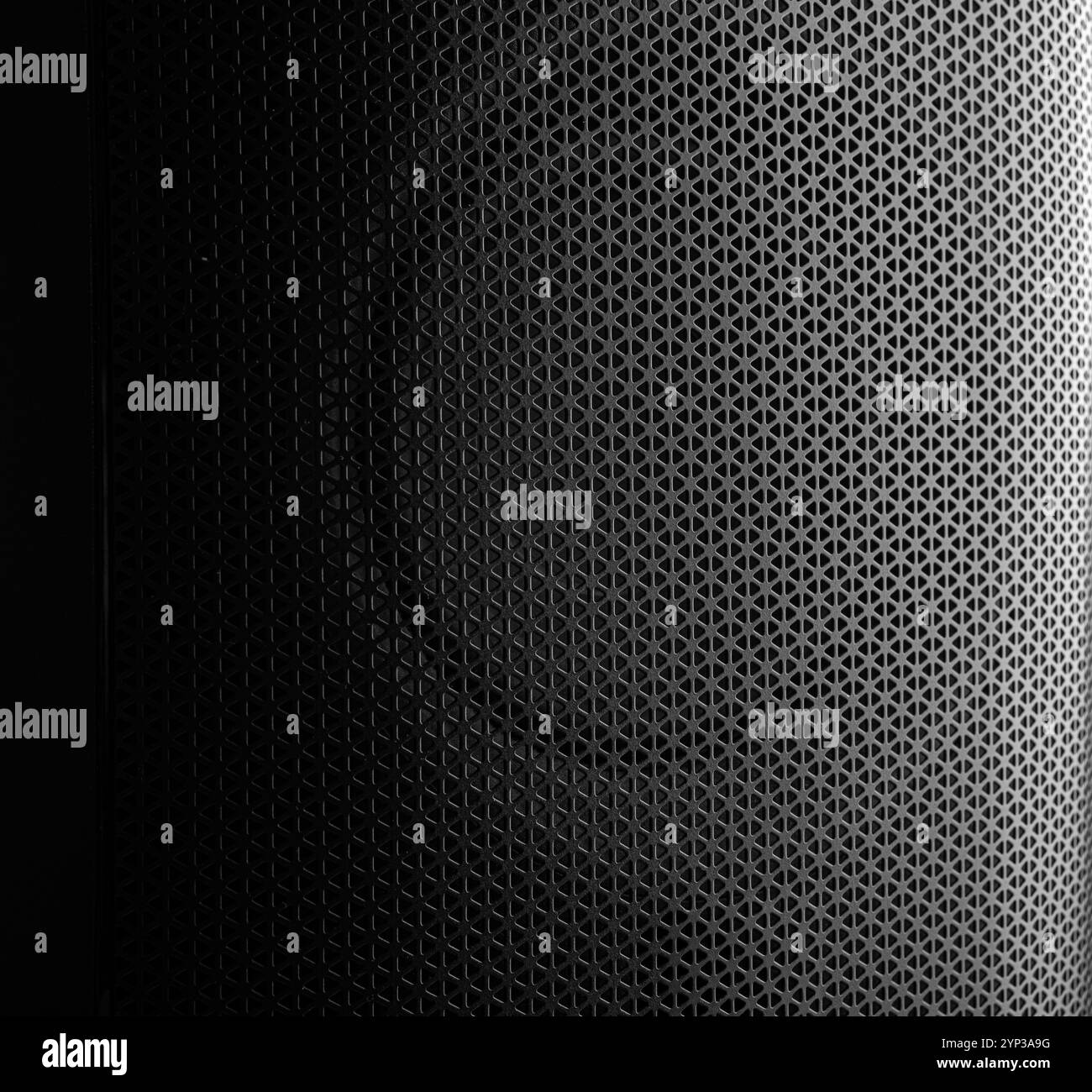 Black iron speaker grid texture. Industrial background Stock Photo - Alamy
