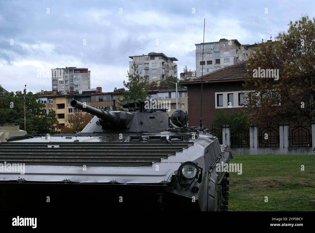 German tank at the National Museum of Military History in Sofia ...