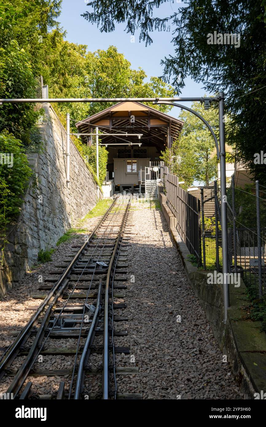 The Polybahn funicular railway in Zurich, Switzerland Stock Photo - Alamy