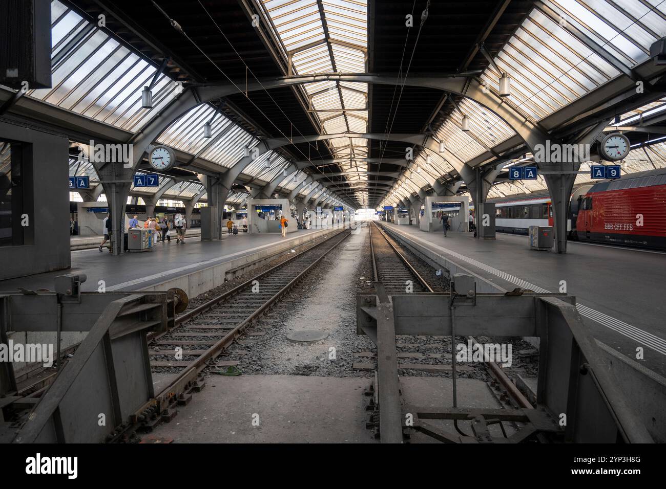 Zurich Main Train Station Diagram