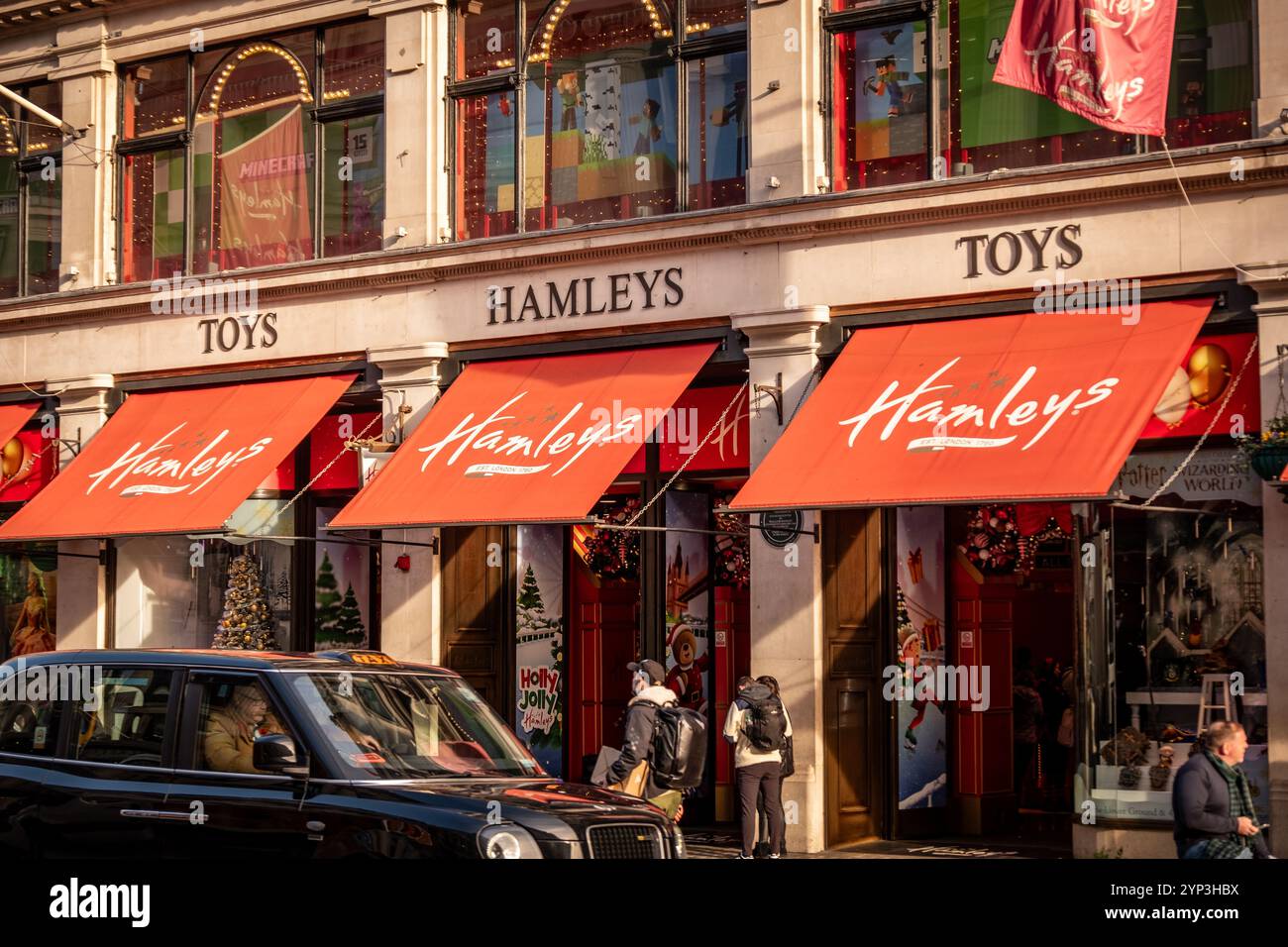 LONDON- NOVEMBER 25, 2024: Hamleys toy shop on Regent Street, famous ...