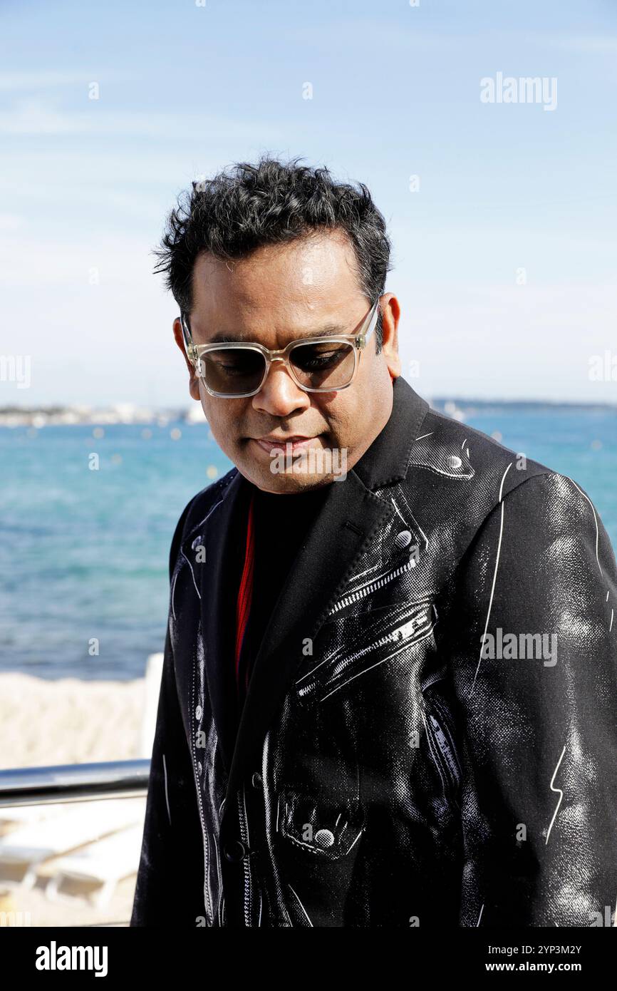 Oscar- and Grammy-Winner A. R. Rahman at the Cannes Film Festival 2024 ...