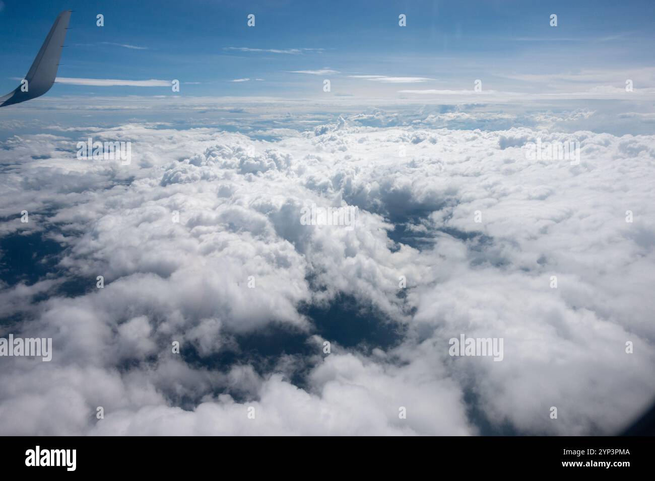 Clouds from the plane window Stock Photo - Alamy