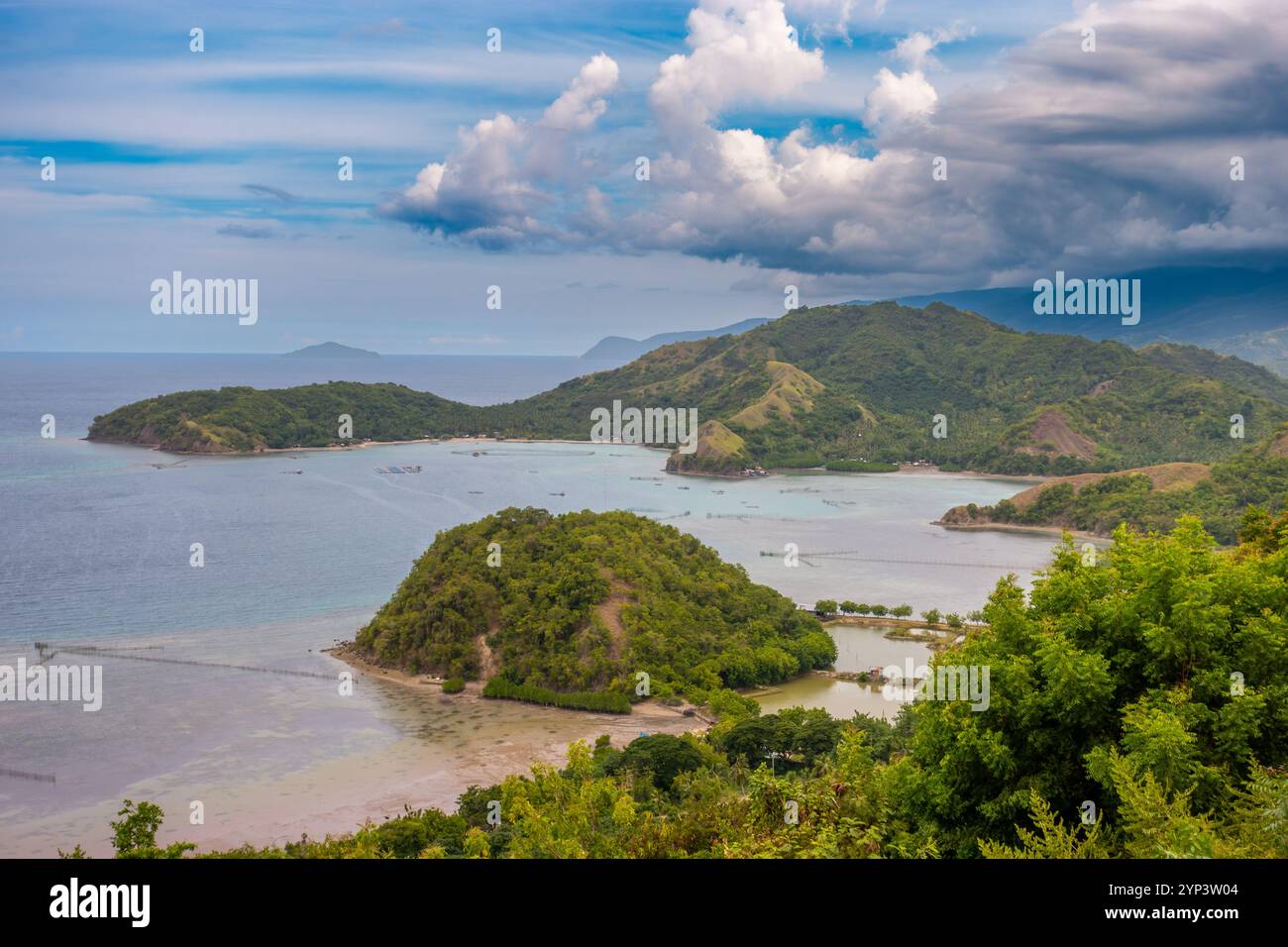 Mountain carved like a sleeping dragon in Mati Davao Oriental in the ...