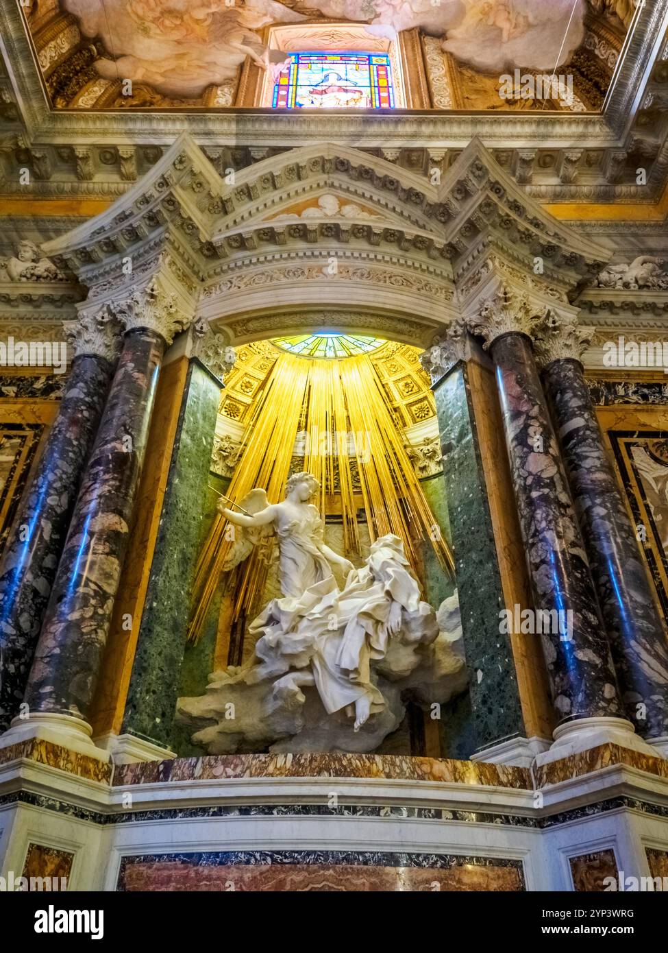 The Ecstasy of Saint Teresa in the Chapel of Saint Teresa of Jesus by ...