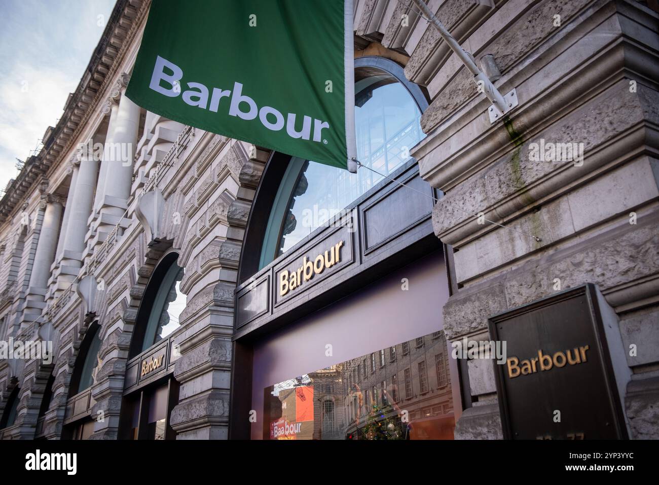Barbour shop store london hi-res stock photography and images - Alamy