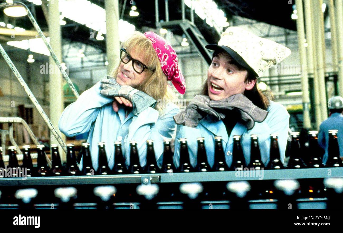 WAYNE'S WORLD 1992 Paramount Pictures film with Mike Myers as Wayne ...