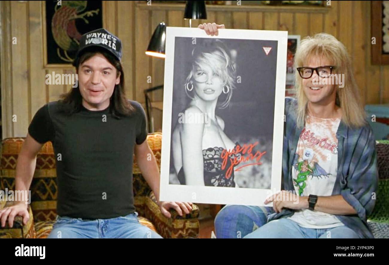 WAYNE'S WORLD 1992 Paramount Pictures film with Mike Myers as Wayne ...